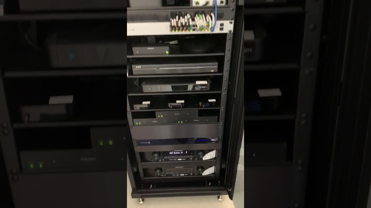 Completed Rack Installation Youtube