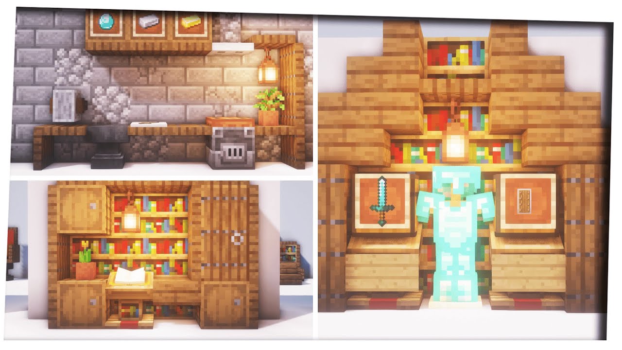 Minecraft 25 Interior Design Inspiration Tips Interior Decoration