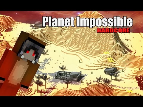 Minecraft Map Planet Impossible Part 1 ดาวดวงน แม ง Hardcore Adam