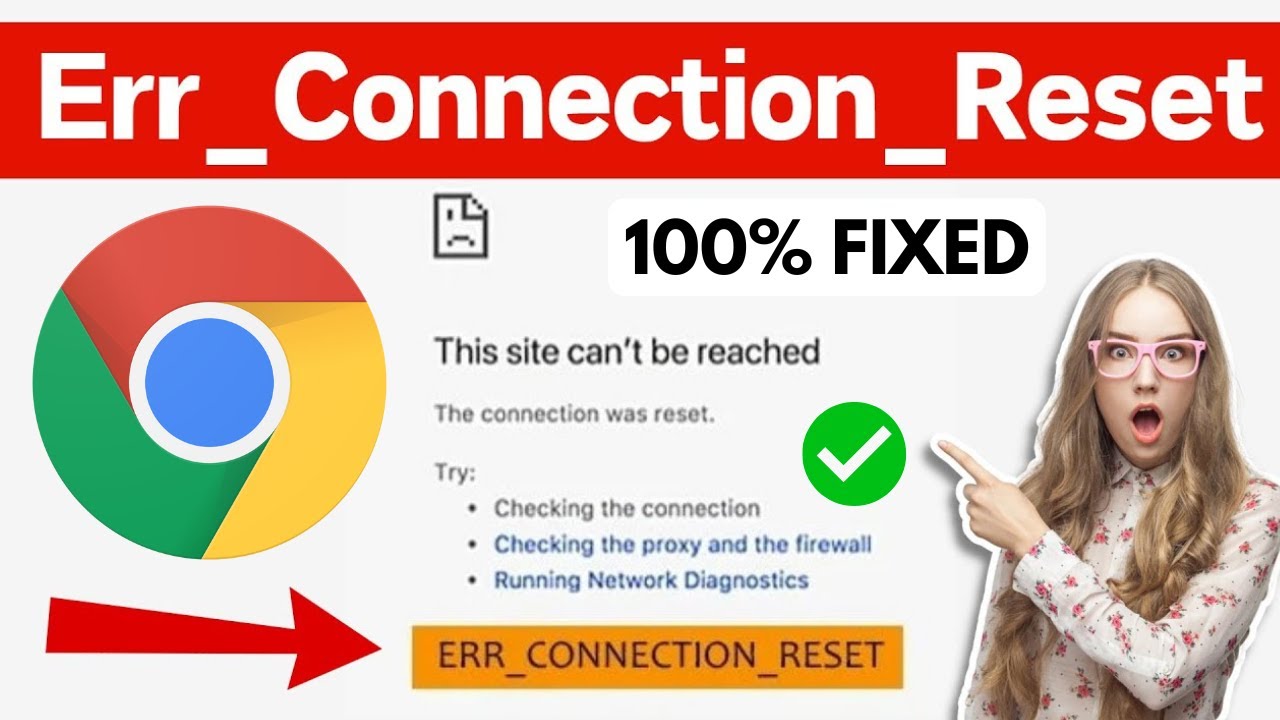 Fix Err Connection Reset Error In Chrome With This Simple Trick Youtube