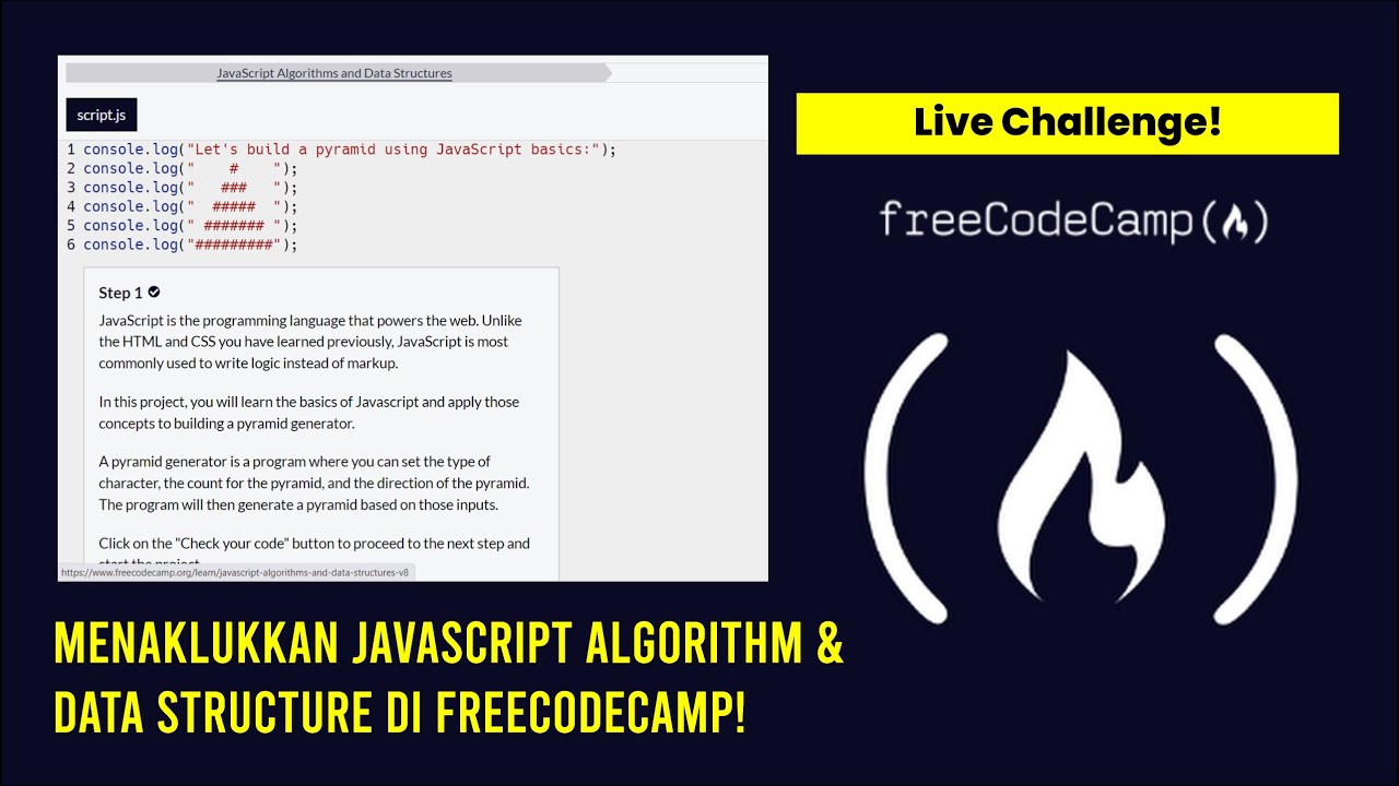 рџ ґ Live Challenge Menaklukkan Javascript Algorithm Data Structure Di
