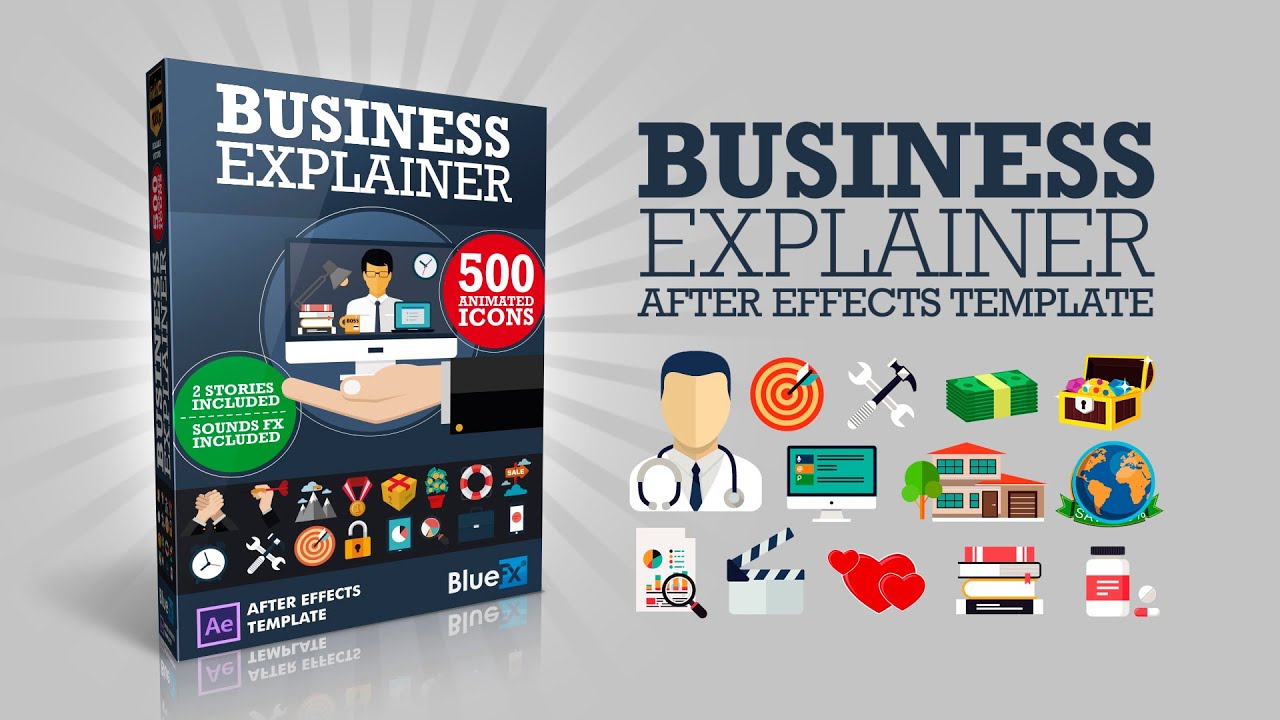 Explainer Video After Effects Template