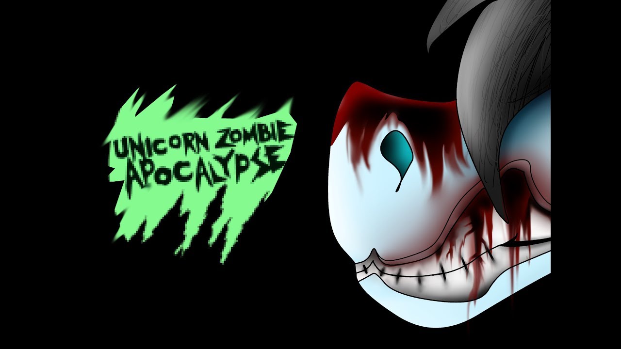 Speedpaint Unicorn Zombie Apocalypse Youtube