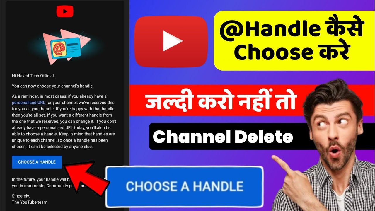Youtube Handle New Update How To Enable Youtube Handle Choose Youtube