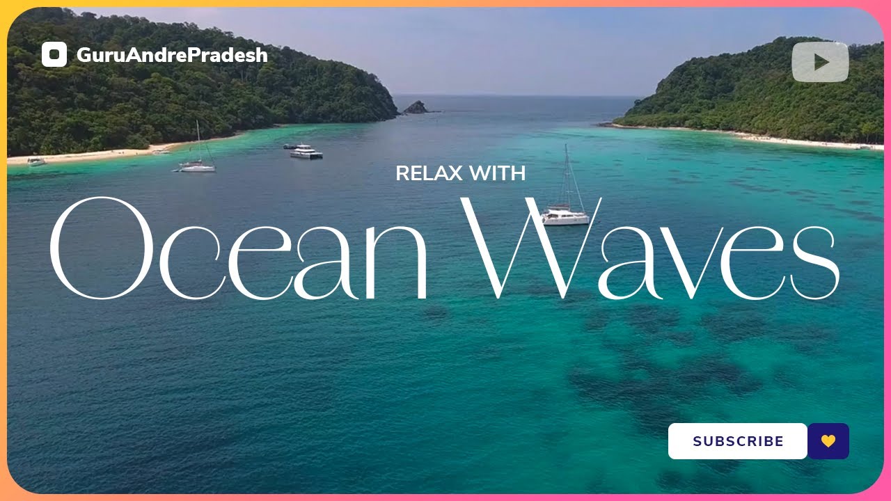 2h Ocean Waves 4k Ultra Hd Relax Meditate Sleep Youtube