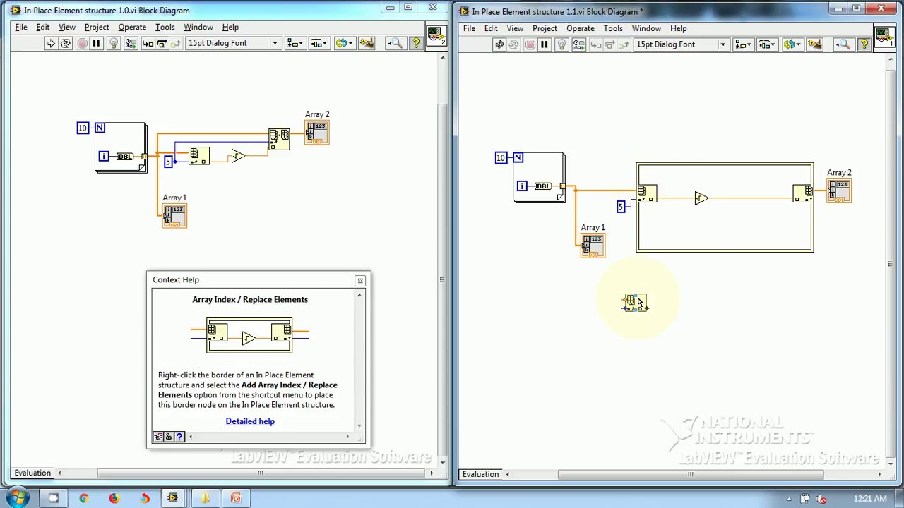 How To Use In Place Element Structure Array Index Replace Elements