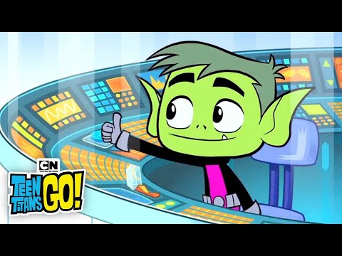 Beast Boy Becomes The New Titans Leader Teen Titans Go Cartoon