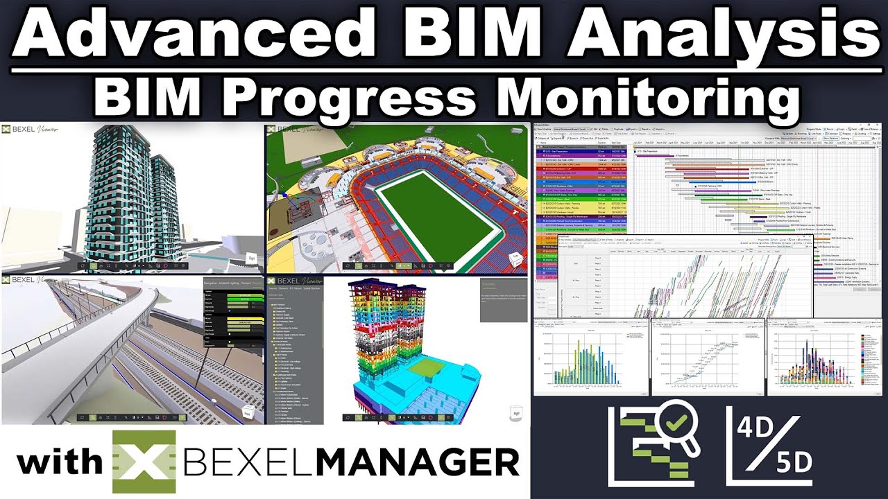 Advanced Bim Analysis With Bexel Manager Bim Progress Monitoring