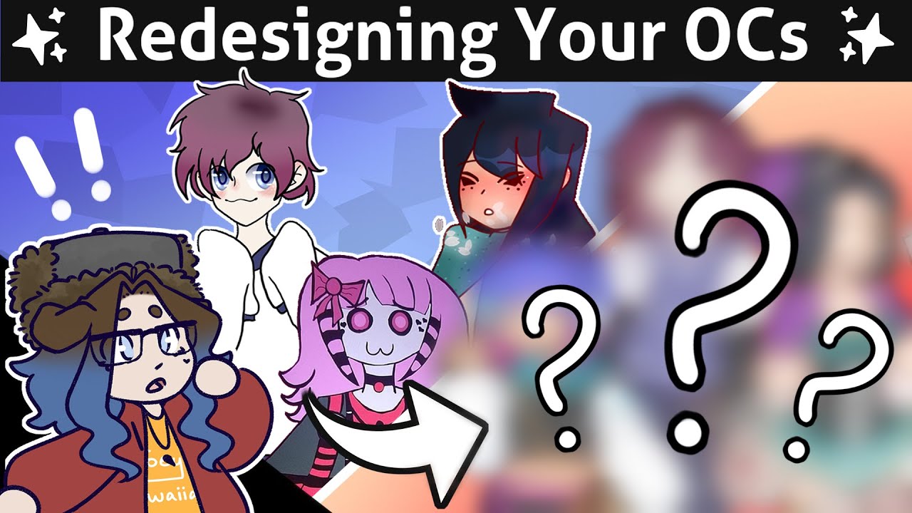Redesigning Your Ocs Pt 2 Speedpaint Youtube