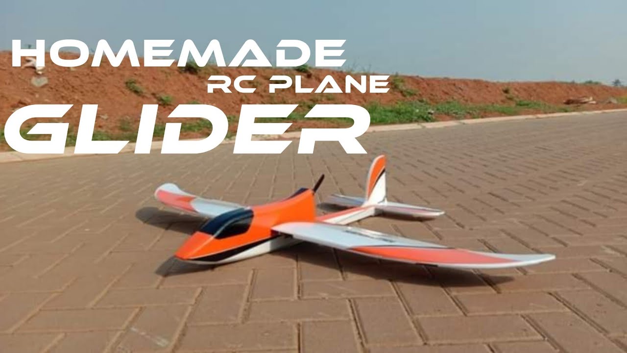 Homemade Rc Plane Glider Youtube