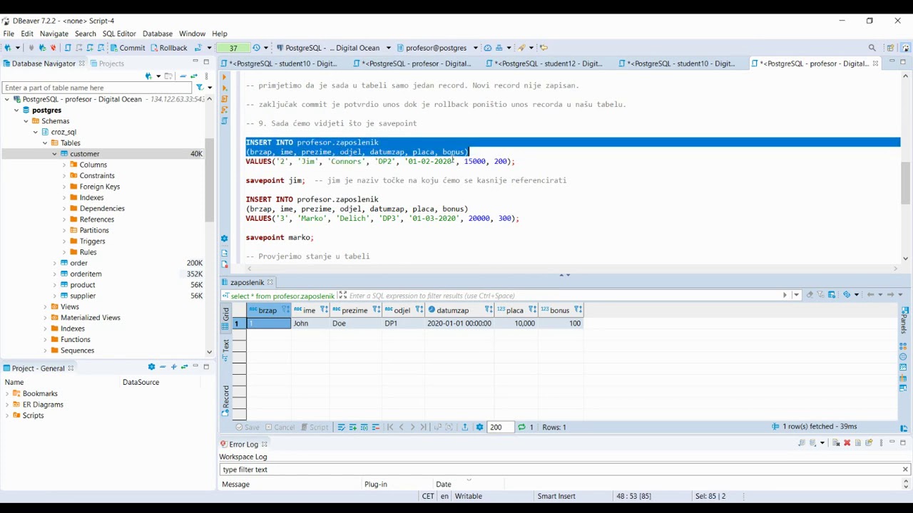Commit I Rollback Youtube