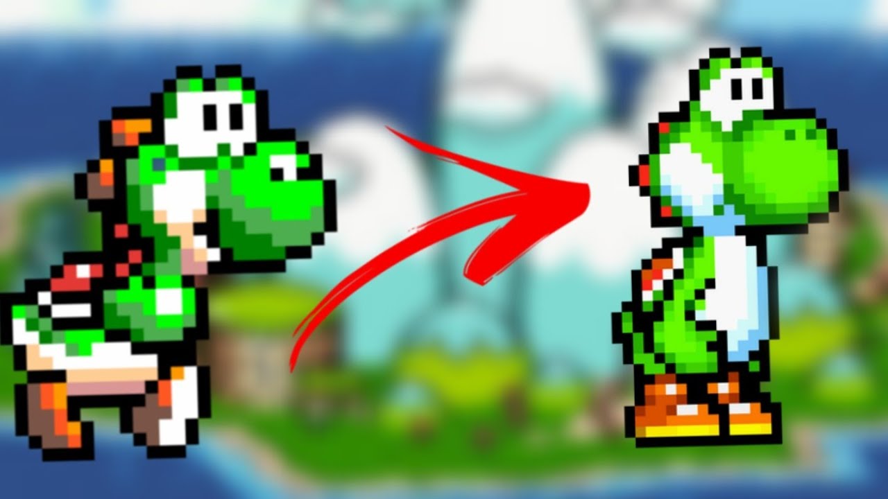 Yoshi S Island 1995 Yoshi S Island Ds Sprite Change Overlook Youtube