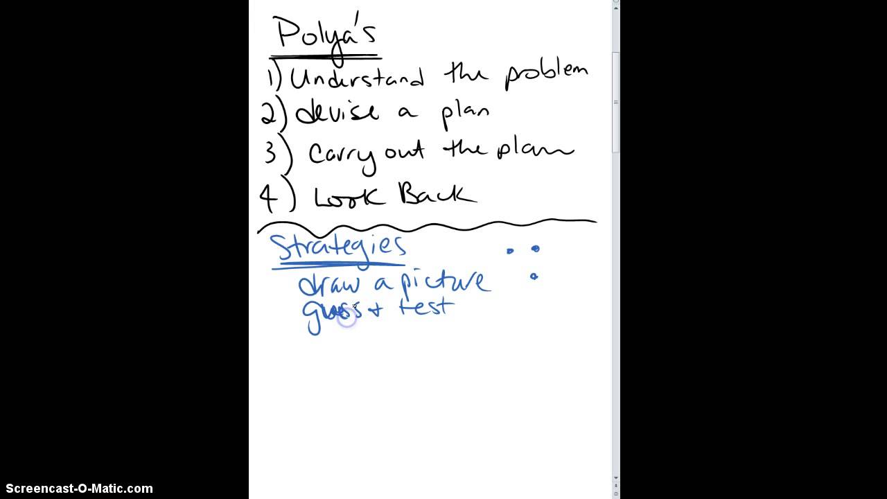 3c Problem Solving Youtube