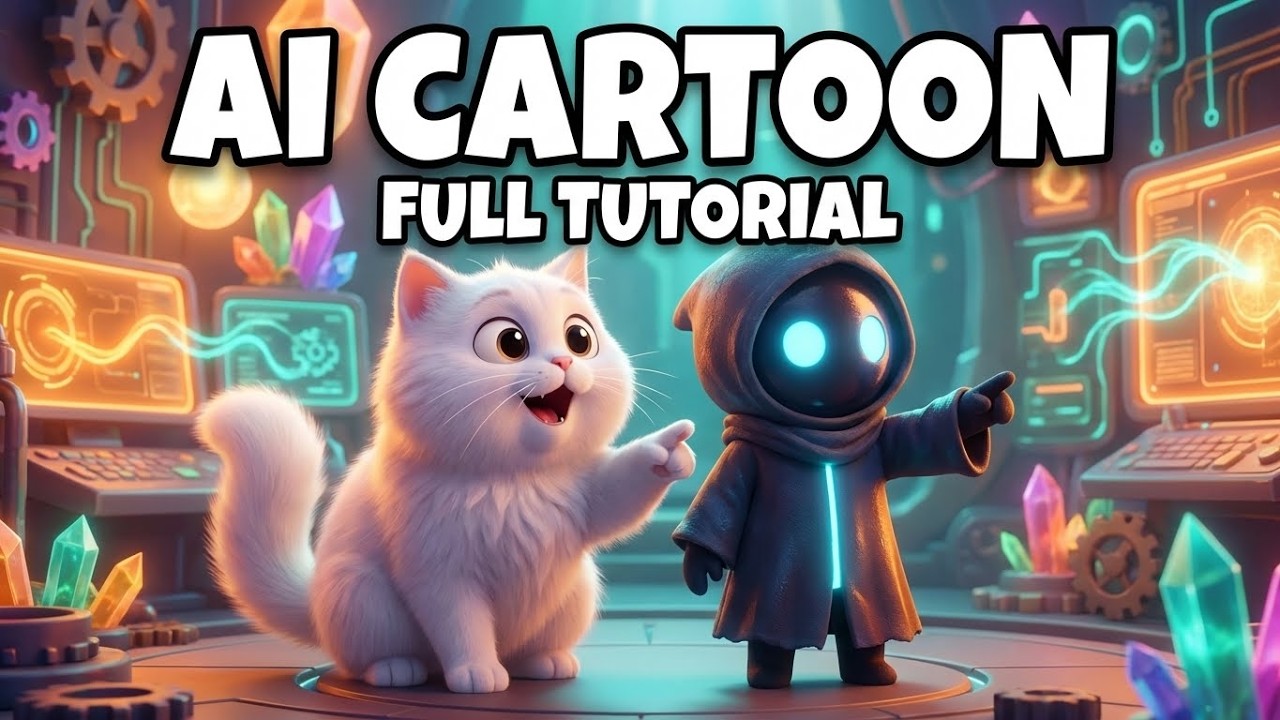 How To Make Ai Cartoon Videos Ai Animation Tutorial Youtube