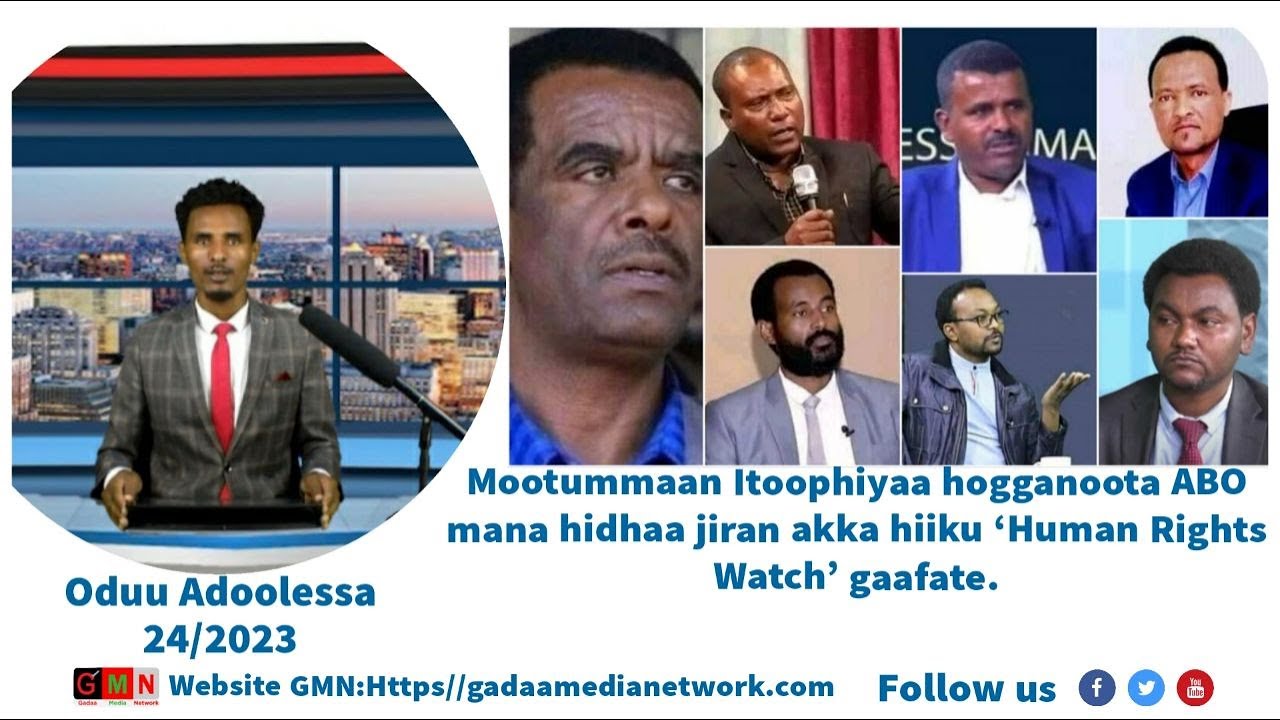 Gmn Oduu Adoolessa 24 2023 Youtube