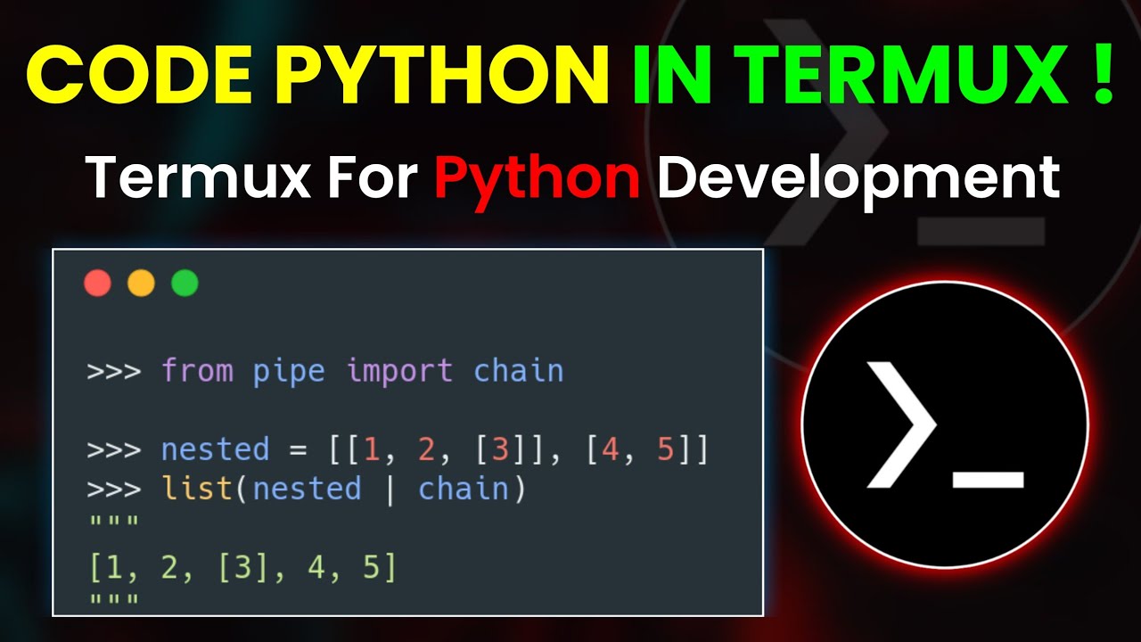 How To Install Edit And Run Python In Termux By Technolex Youtube