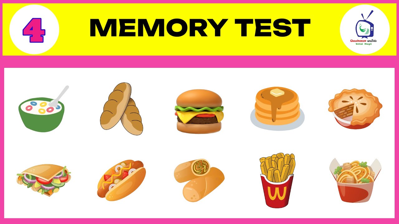Visual Memory Test Train Your Visual Memory Video 4 Youtube
