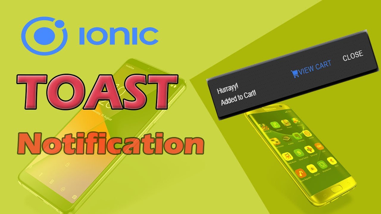 Show Toast Notification In Ionic Ionic Firebase Tutorial 10 Youtube