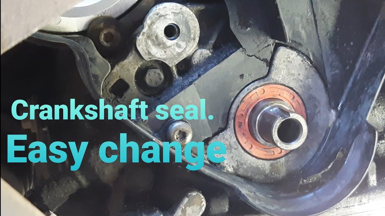 How To Remove Old Crankshaft Seal And Install New One Easy Crankshaft
