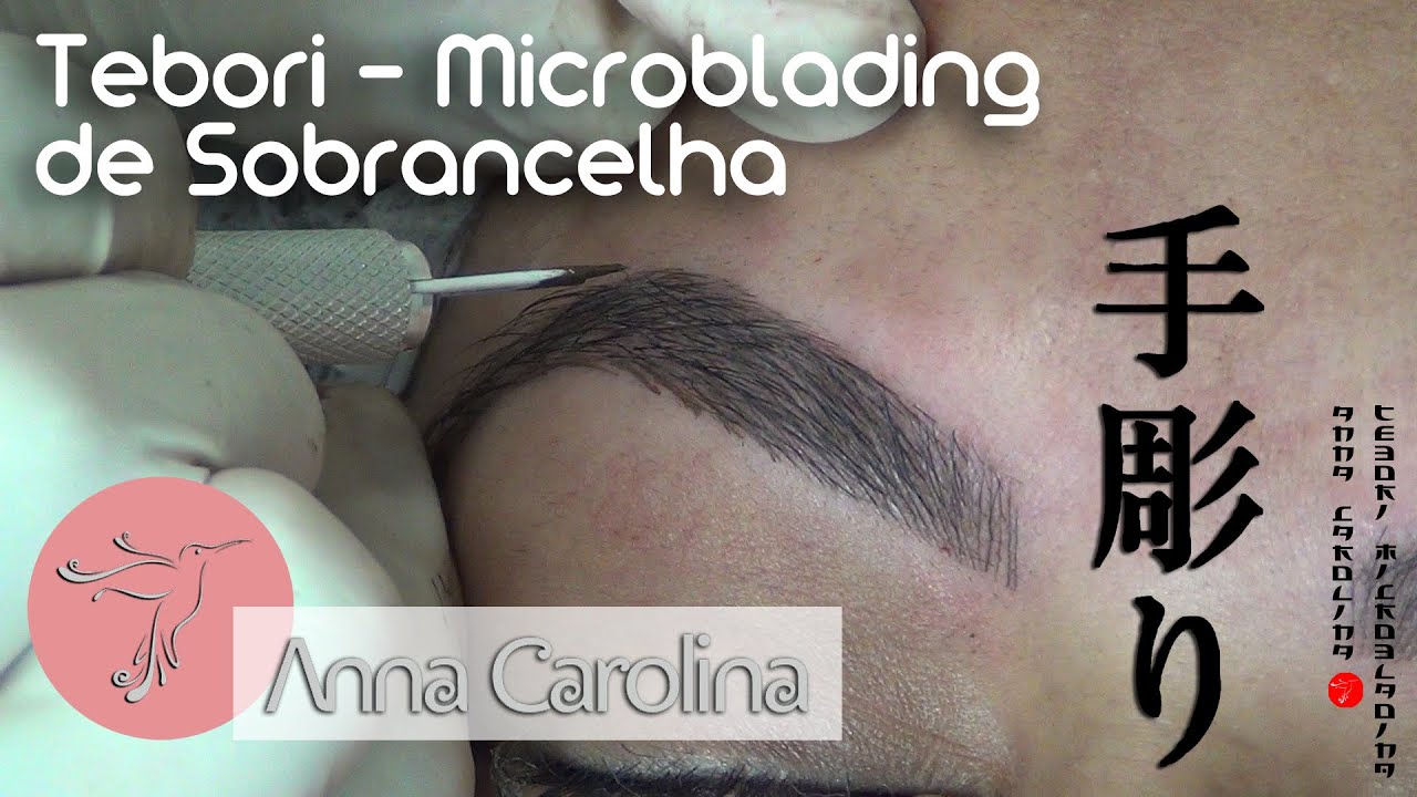 Tebori Microblading De Sobrancelha Youtube
