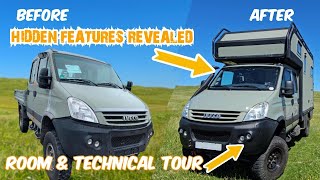 Diy Or Custom Van Build Conversion Hidden Features Expedition Tour ...