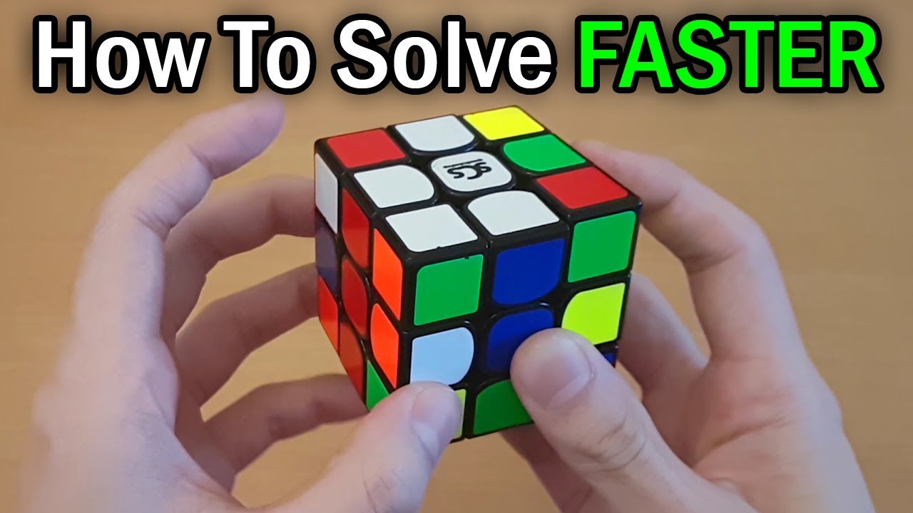 How To Solve A 3x3 Fastest Method