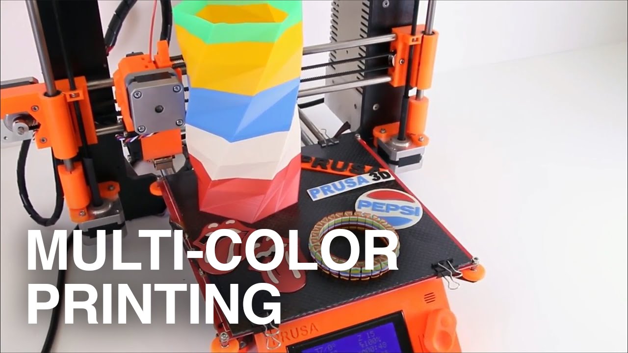 Multi Color 3d Printing Youtube