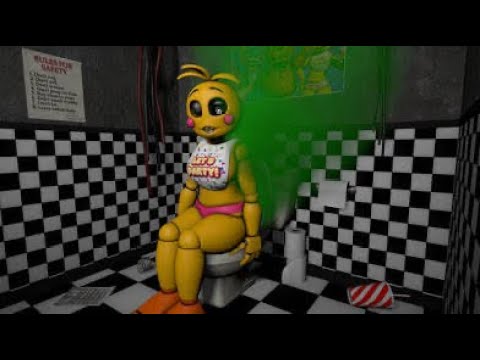 Toy Chica Farts On The Toliet Youtube