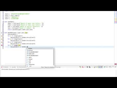 Python Password Generator Blissloki