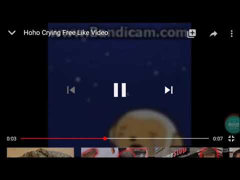 Free Like Video 7 Hoho Crying Youtube