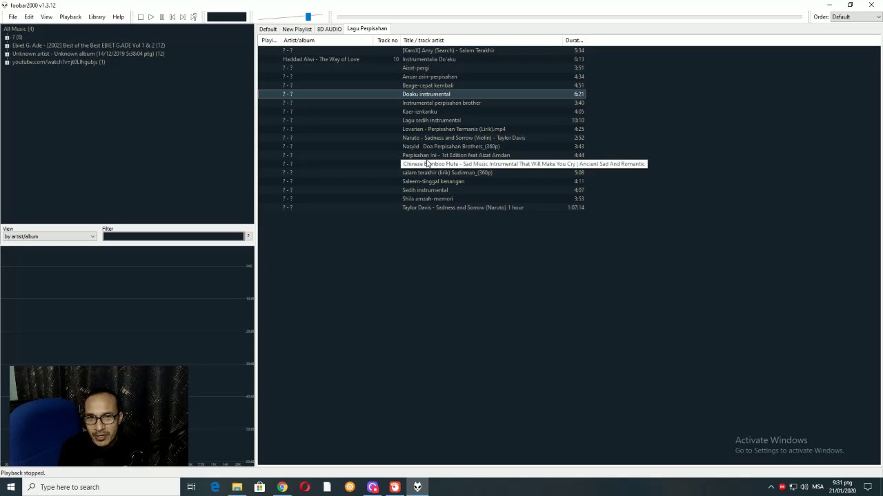 Tutorial 2 Foobar 2000 Youtube