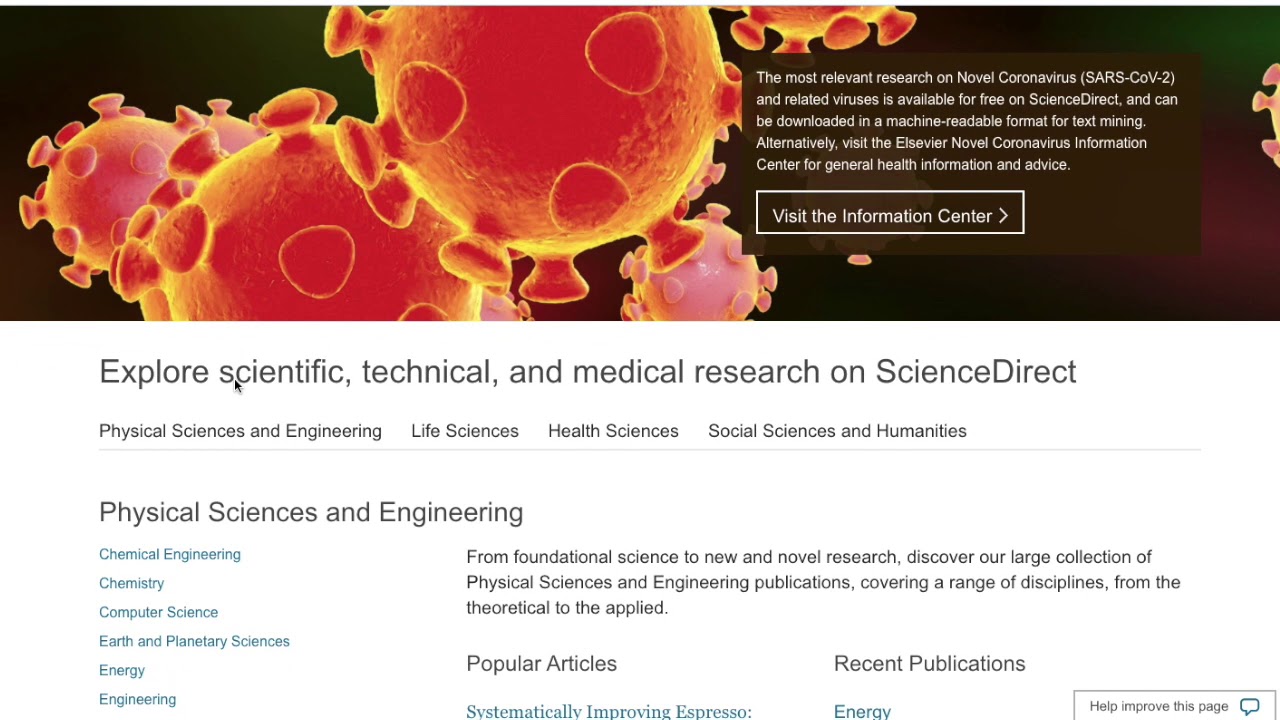 Tutorial Sciencedirect Youtube