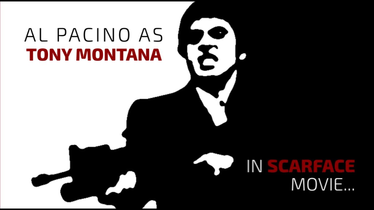 Scarface Bad Guy Speech Kinetic Typography Youtube