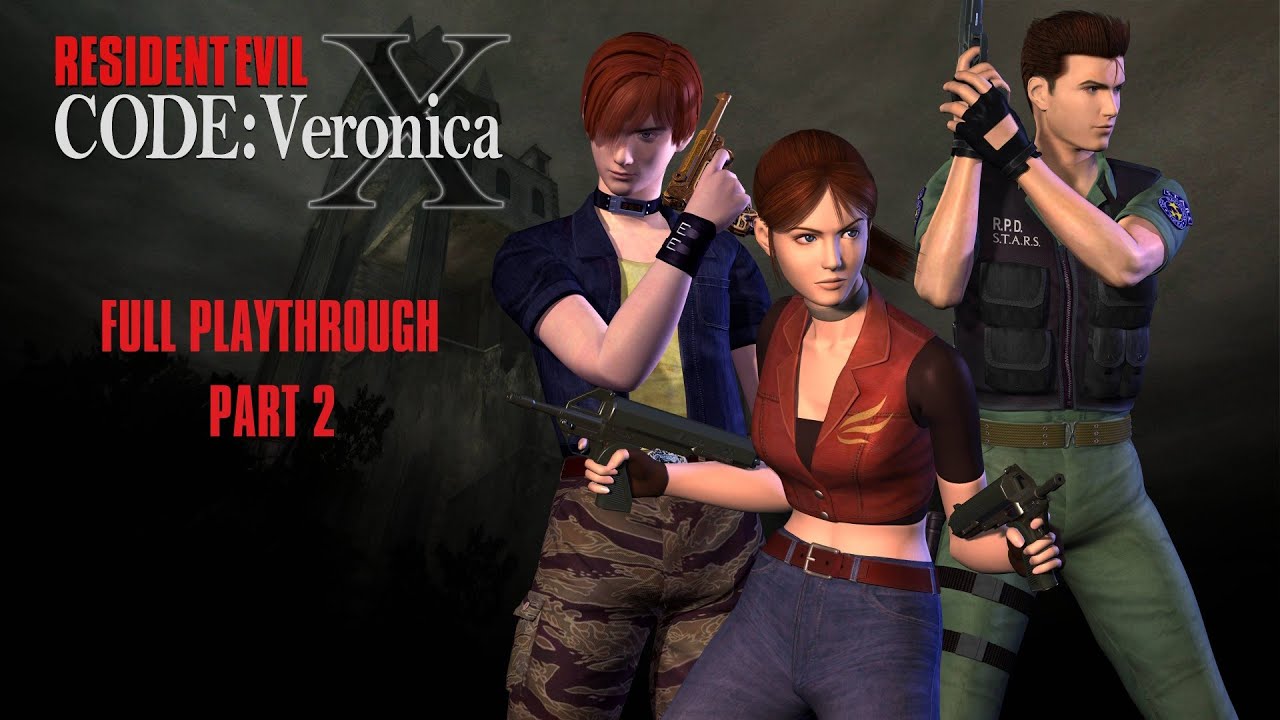 Resident Evil Code Veronica X Full Playthrough Part 2 Ps4 Ps2