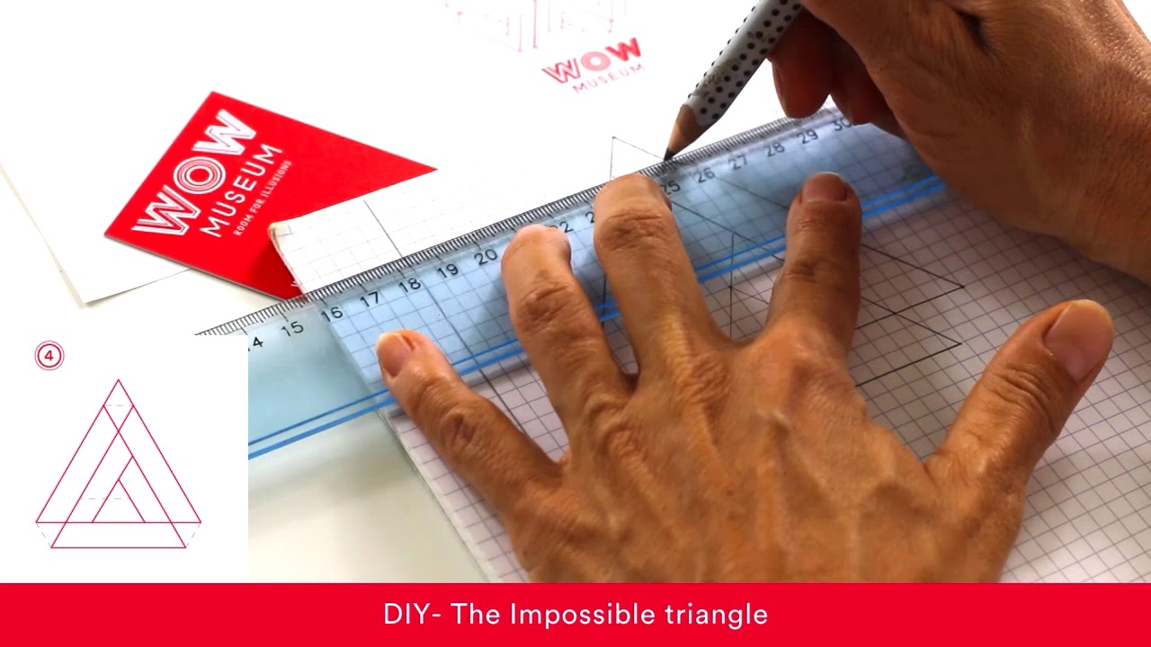 Diy Impossible Triangle Youtube