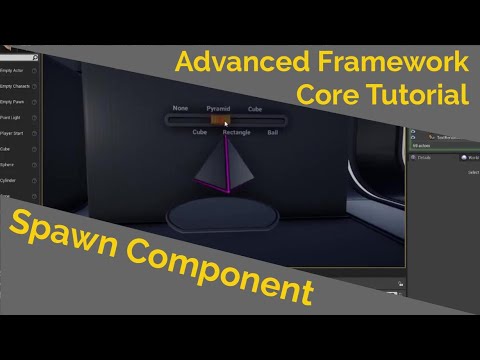 Spawn Component Advanced Framework Core Tutorial Youtube