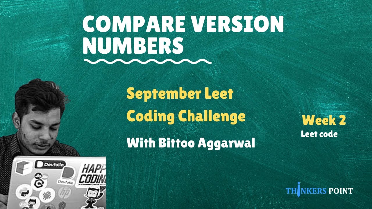 Compare Version Numbers Leetcode 165 Youtube