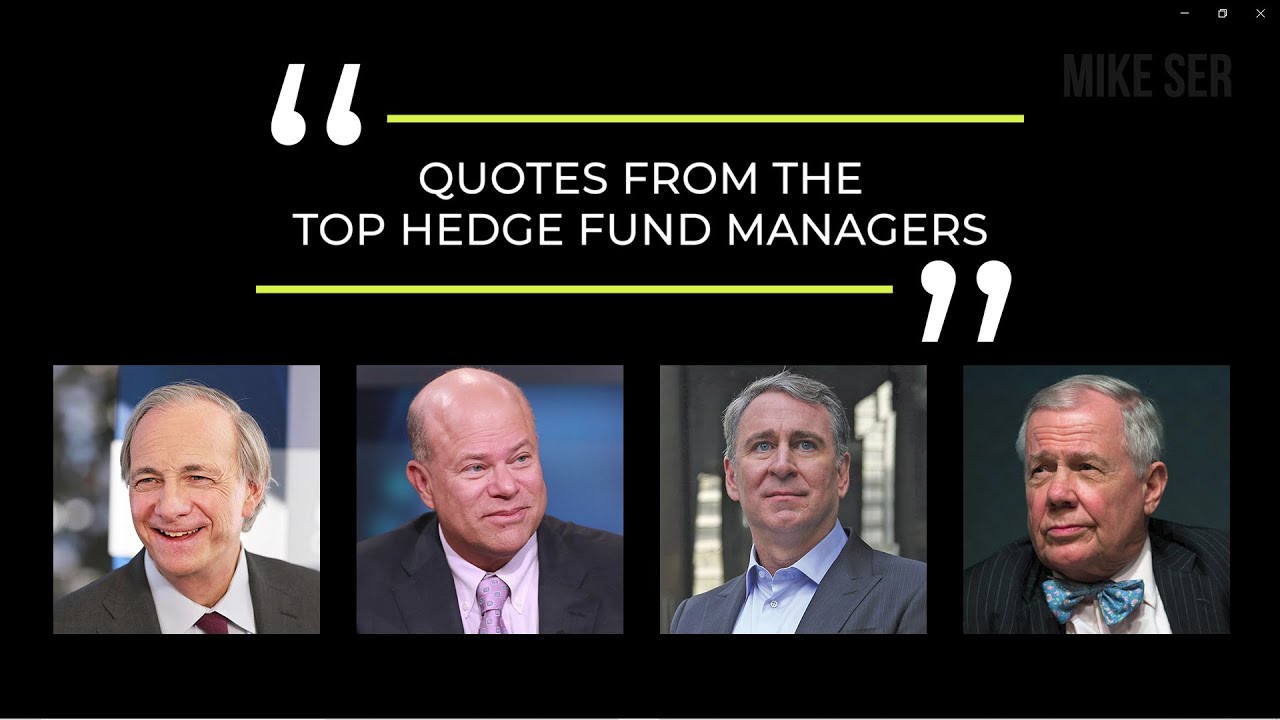 Best Hedge Fund Manager Quotes Youtube