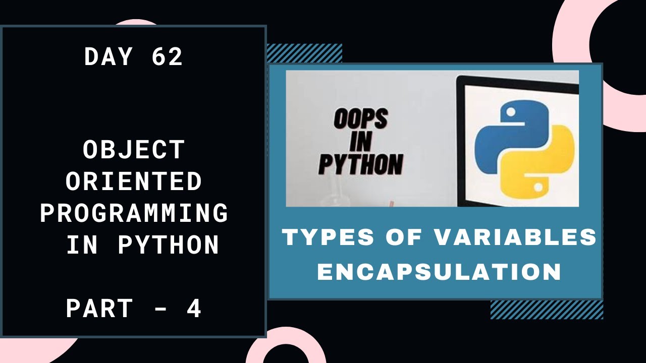 Oop In Python For Data Science Part 4 Youtube