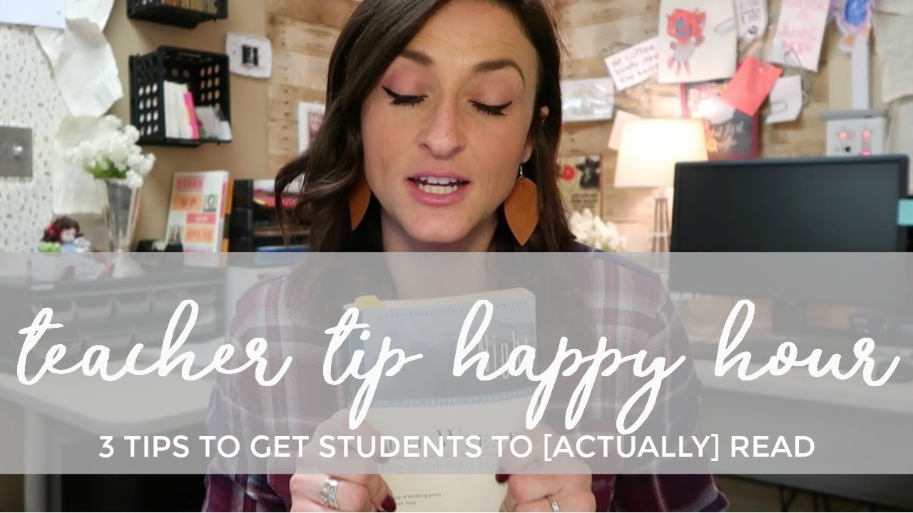 Get Students To Actually Read Teacher Tip Happy Hour Youtube