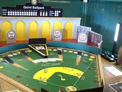 Real Play Table Top Baseball Game Youtube