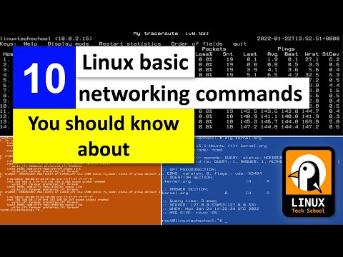 10 Basic Linux Networking Commands You Should Know About Youtube