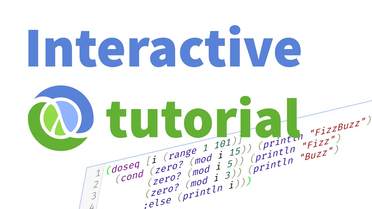 Interactive Clojure Tutorial Youtube