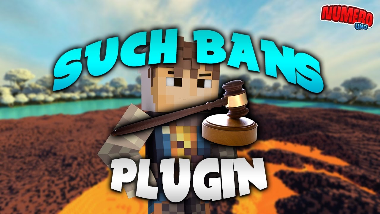 Such Bans Gui Minecraft Plugin Tutorial Youtube