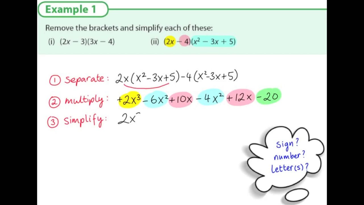 Removing Brackets Youtube