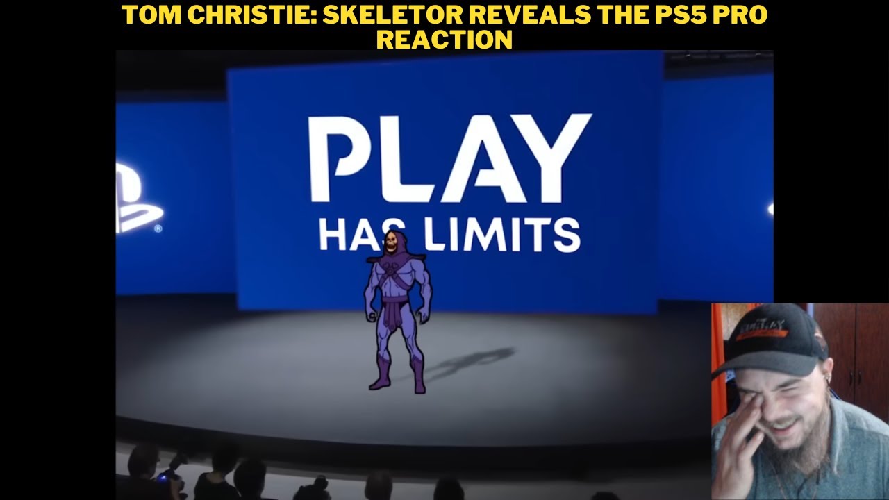 Tom Christie Skeletor Reveals The Ps5 Pro Reaction Youtube