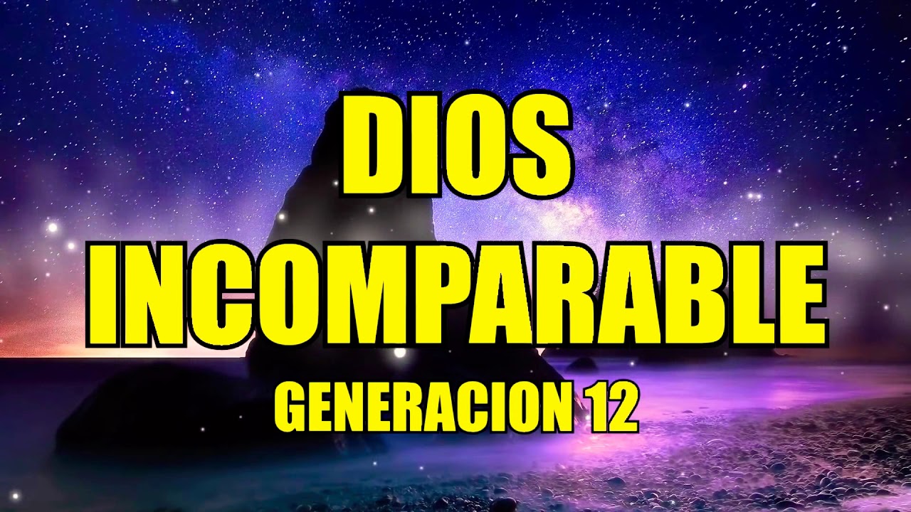 Dios Incomparable Karaoke Pista Sin Voz Youtube