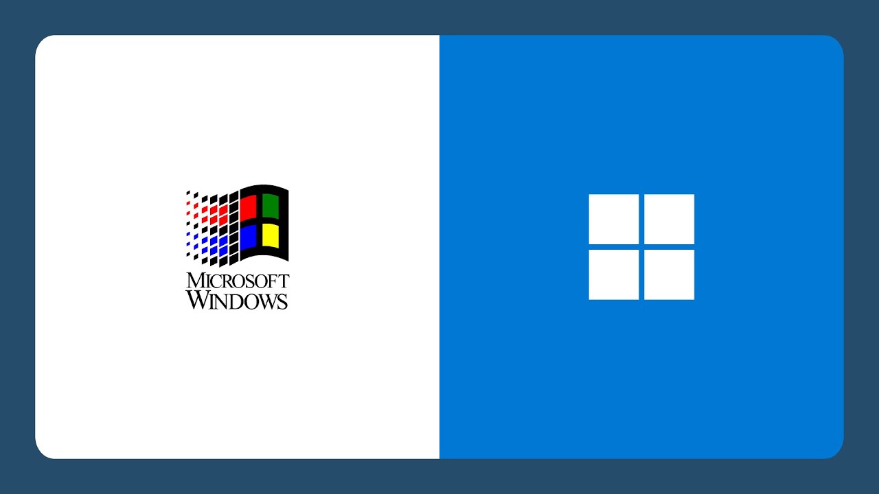The Evolution Of Windows Logo Then And Now Youtube Confopay