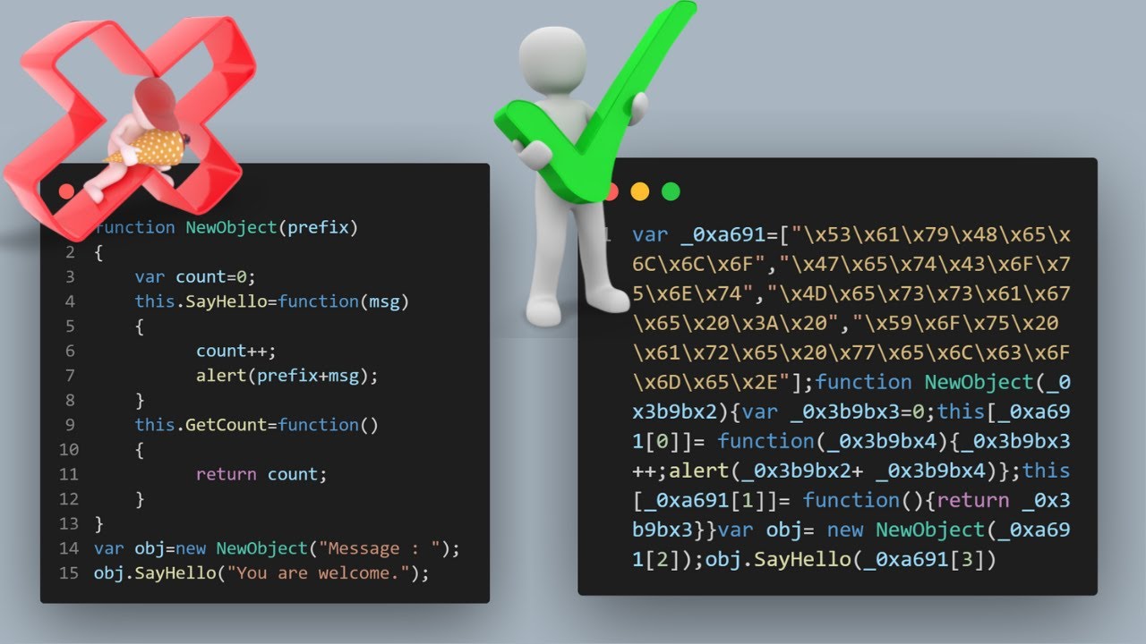 How To Obfuscate Javascript Coding Using Vs Code Extension Youtube