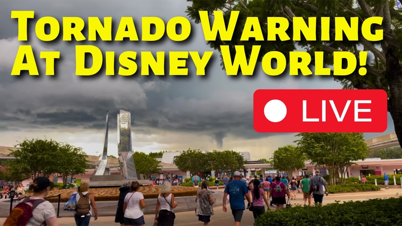 рџ ґliveрџ ґmagic Kingdom Tornado Warning Walt Disney World Livestream 4k